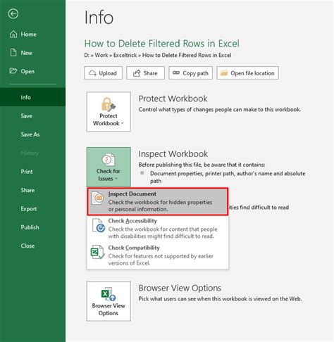 How To Delete Filtered Rows In Excel 5 Easy Ways