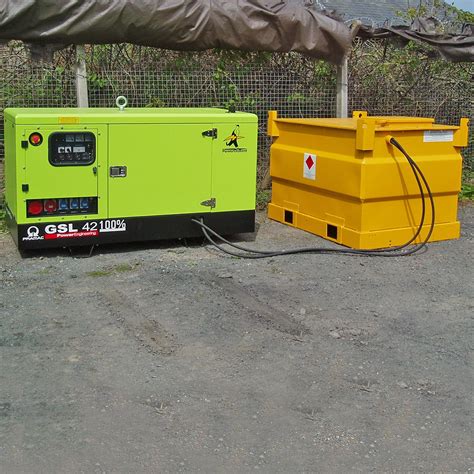 1000 Litre Bunded Transportable Generator Fuel Tank Tanks Uk