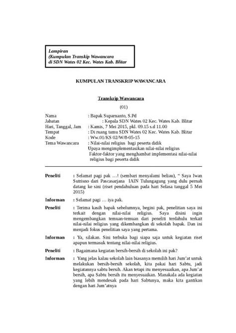 Lampiran Ii Wawancara 2 2 Laporan Transkrip Wawancara Id 16379