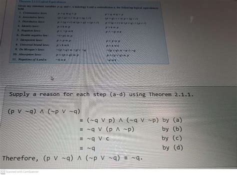 Solved Theorem 2 1 1 Local Equivalence Given Any Statement