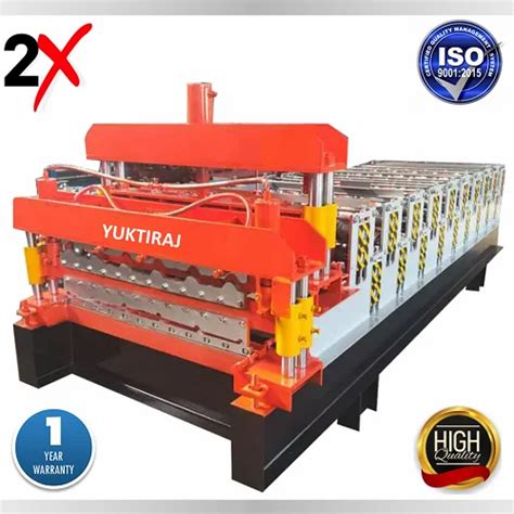 Mild Steel Top Roll Forming Roofing Profile Sheet Manufacturing Machine At ₹ 3900000 In Karanja