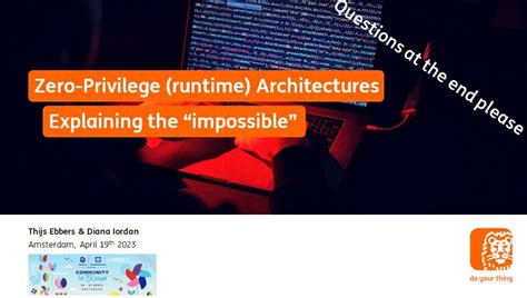 Thijs Ebbers On Linkedin Kubecon Cloudnativecon Cncf Ing Zeroprivilege Wearecode K8s…