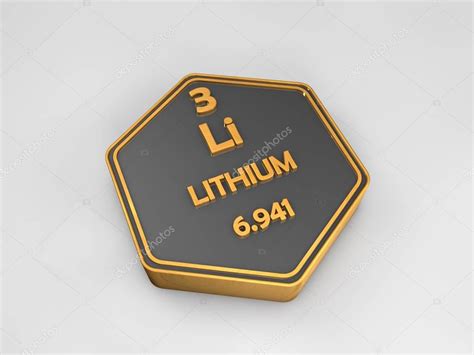 Litio Tabla Periódica Descubre Los Números De Oxidación De La Tabla