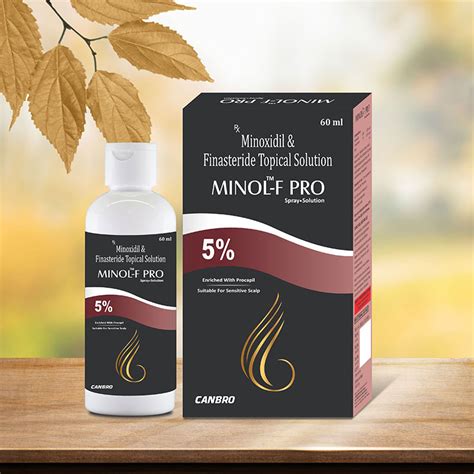 Minoxidil 5 Finasteride 01 And Procapil Solution Manufacturer
