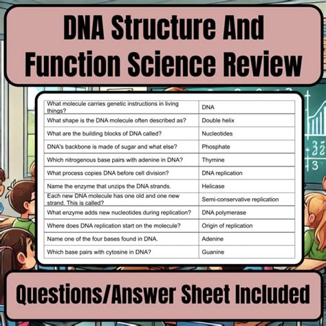 Dna Structure And Function Jeopardy Science Review I0126 Classroom Trivia Game