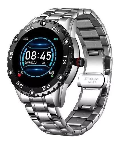 Smartwatch Lige Ip67 1 3 Caixa Silver Pulseira Silver Mercadolivre