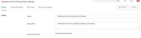 Setting Up ActiveX Policies