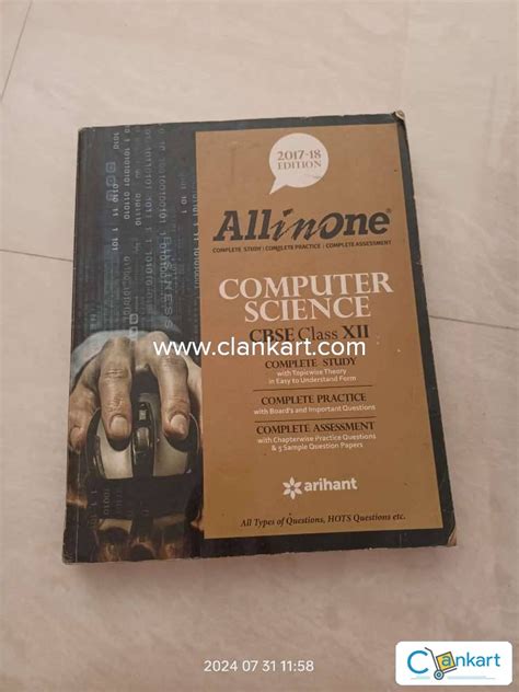 Buy All In One Computer Science Cbse For Class 12 Book In Excellent Condition At
