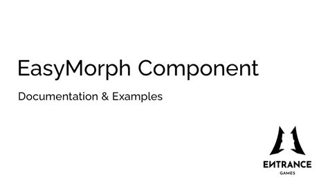 EasyMorph Documentation EasyMorph Documentation