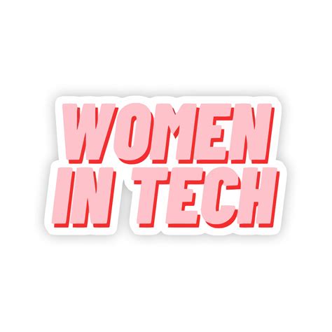 Women In Tech Sticker