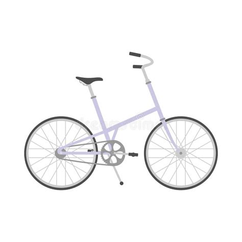 Bicycle In Flat Style Stock Vector Illustration Of Bike