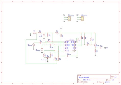 modulador am mc1496 platform for creating and sharing projects oshwlab