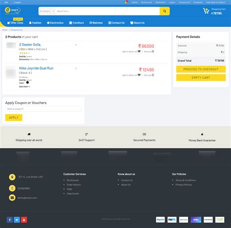 Emart Laravel Multi Vendor Ecommerce Advanced CMS By Media City CodeCanyon