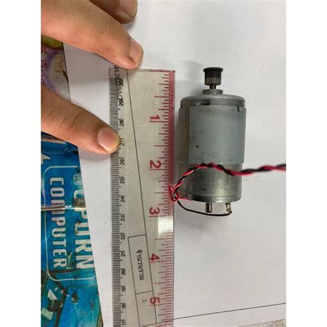 Motor Assy Cr มอเตอร์ ตัวใหญ่ ฝั่งเดียวกับ Main Board Epson Epson