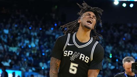 Post All Star Break San Antonio Spurs Rookie Stephon Castle Has Fully