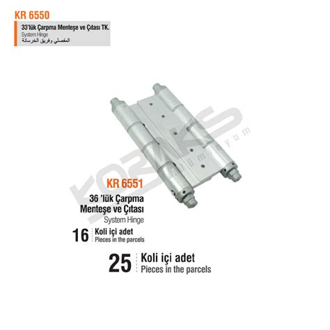 33′ Two Way Hinge Fethiye Alüminyum