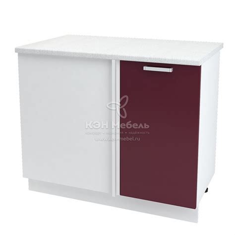 ШНУ 1000 Шкаф нижний угловой Альфа Интернет магазин КЭН Мебель