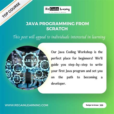 Regain Learning On Linkedin Workshopwednesday Javaprogramming Codingworkshop