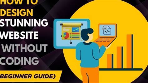 how to design a stunning website without coding beginner guide
