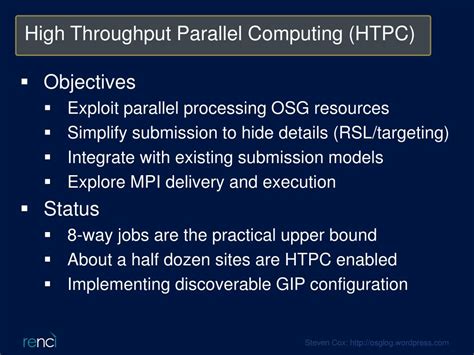 PPT High Throughput Parallel Molecular Dynamics PowerPoint Presentation ID