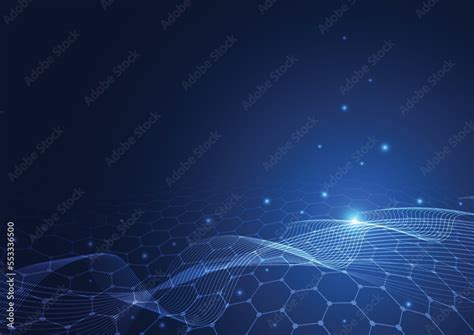 Big Data Visualization Abstract Technology Innovation Communication