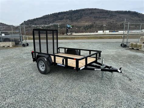 Utility Trailer Frame Aluminum 5x10 Strait Gate Single Axle Utility