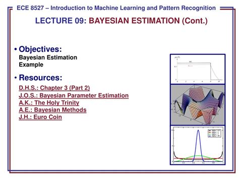 Ppt Lecture 09 Bayesian Estimation Cont Powerpoint Presentation Free Download Id257888