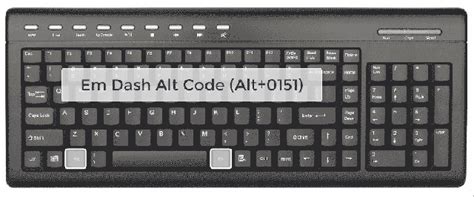Em Dash Alt Code Type — On Keyboard How To Type Anything