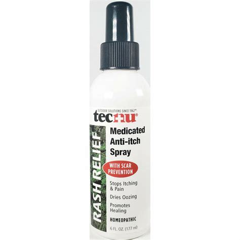 Tecnu Medicated Anti Itch Spray 6 Fl Oz