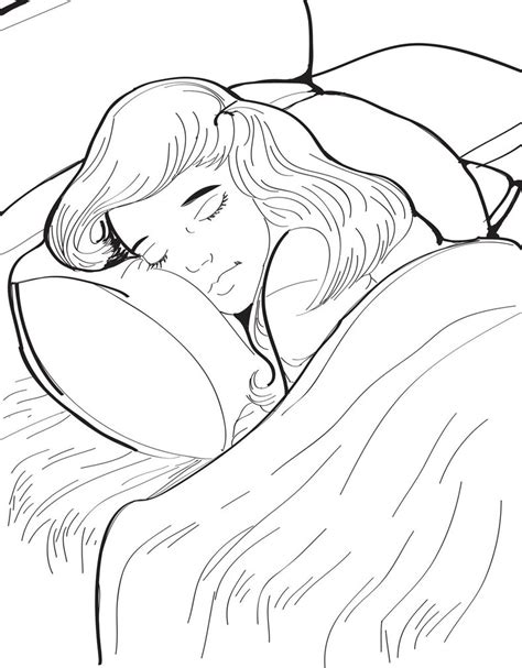 Sleeping Drawing At Getdrawings Free Download