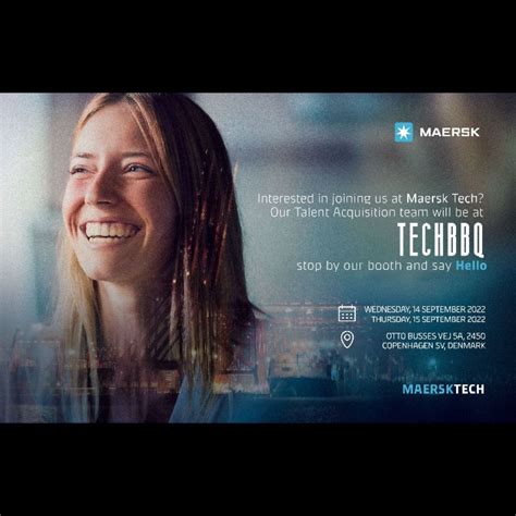 Dalija Muminovic On Linkedin Maersktech Techbbq Maersk Tech Network