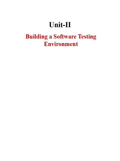 Unit Ii St Ppt Pdf Software Testing System
