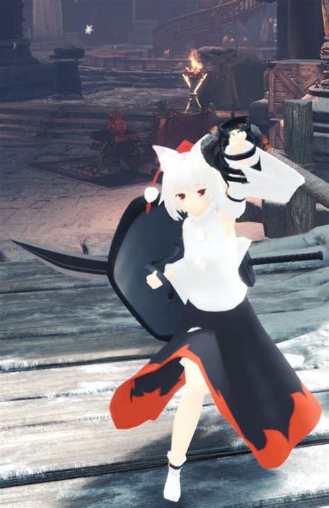 外观MOD犬走椛 怪物猎人世界MOD 踩蘑菇社区