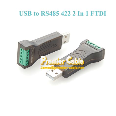 Usb To Rs485 Rs422 Serial Converter Cable Industrial Waterproof