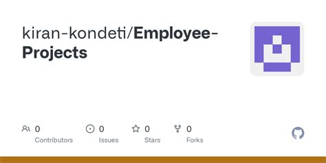 Github Kiran Kondetiemployee Projects