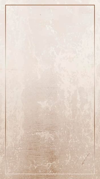 그런 지 갈색 배경 벡터에 사각형 골드 프레임 무료 벡터