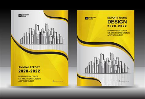도시 풍경 연례 보고서 표지 디자인 비즈니스 브로셔 전단지 템플릿 광고 회사 프로필 잡지 광고 책 포스터 인포 그래픽 벡터 레이