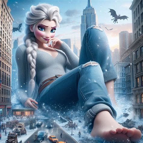 Giantess Elsa By Memesrus1234 On Deviantart