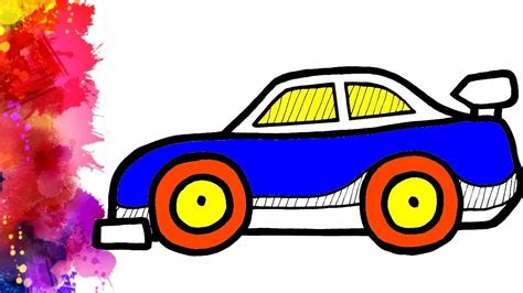Як Намалювати Машину 🚗 Намалювати малюнок Машину🎨 Малювання для дітей Youtube