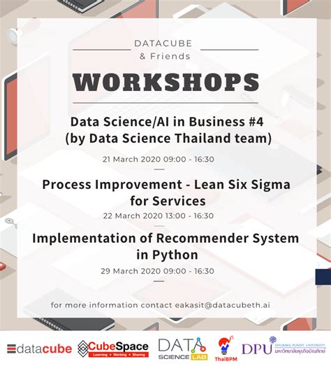 Data Science Workshops Data Science Thailand Facebook