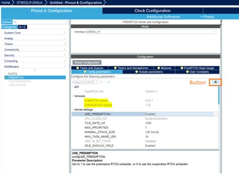 Which Version Does Freertos In Cubemx Come With Stmicroelectronics Community