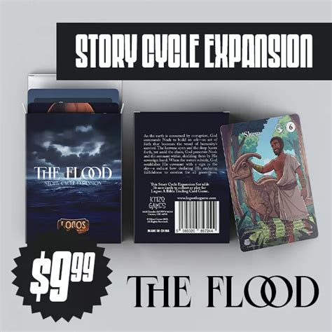 The Flood Story Cycle Expansion Logos Trading Card Game