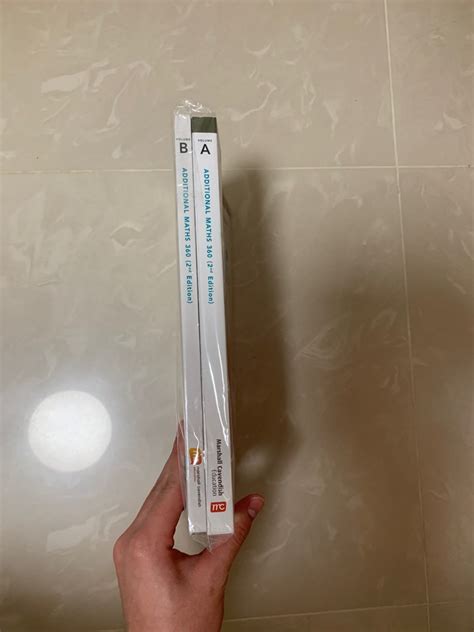 Additional Mathematics Textbook A And B Hobbies And Toys Books