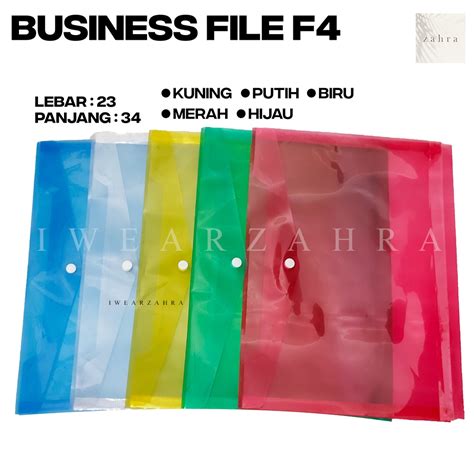 Jual Map Kancing Figo 1 Pc Folder File Map Dokumen Model Kancingtransparan High Quality