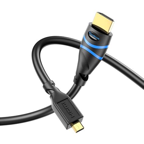 Bluerigger High Speed Micro Hdmi To Hdmi Cable Not Micro Desertcart
