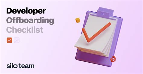 Developer Offboarding Checklist Silo Team Blog