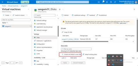Attach A Data Disk To A Windows Vm Using The Azure Portal And Initialize It For Usage Dev