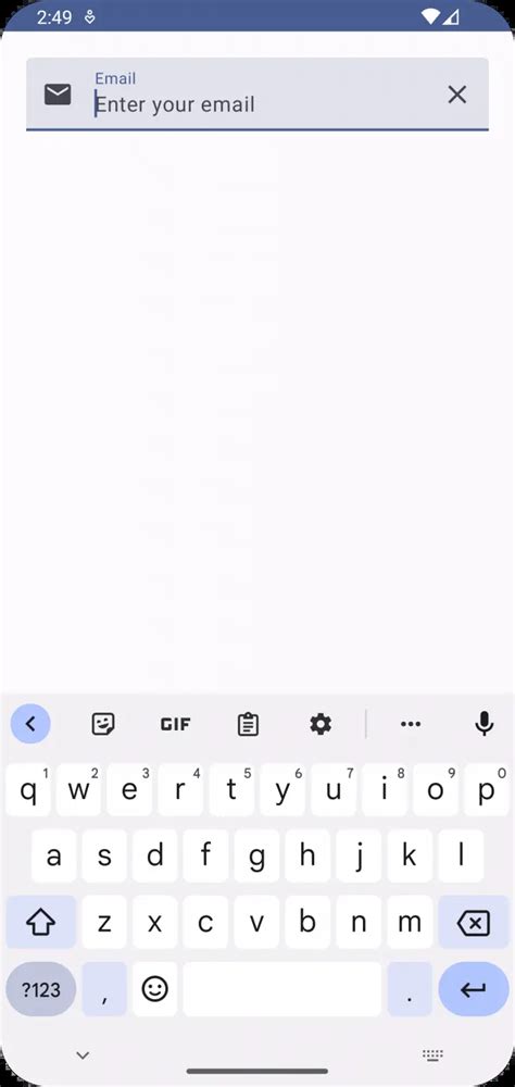 what are different types of text fields in android jetpack compose