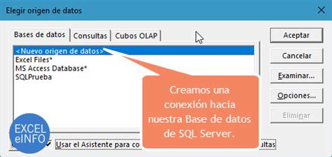Ejecutar Consulta SQL Desde Excel E Importar Datos A Una Tabla Sergio Alejandro Campos