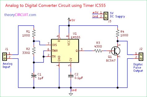 Analog To Digital Converter Circuit Analog To Digital Converter Adc